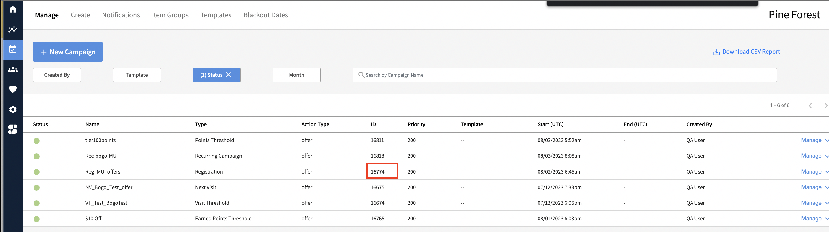 Add Points or Offers Over API
