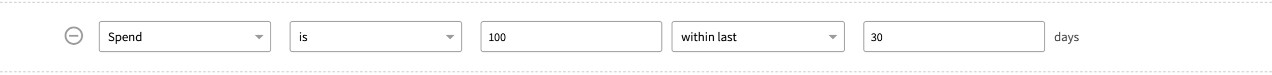All Audience Filter Options
